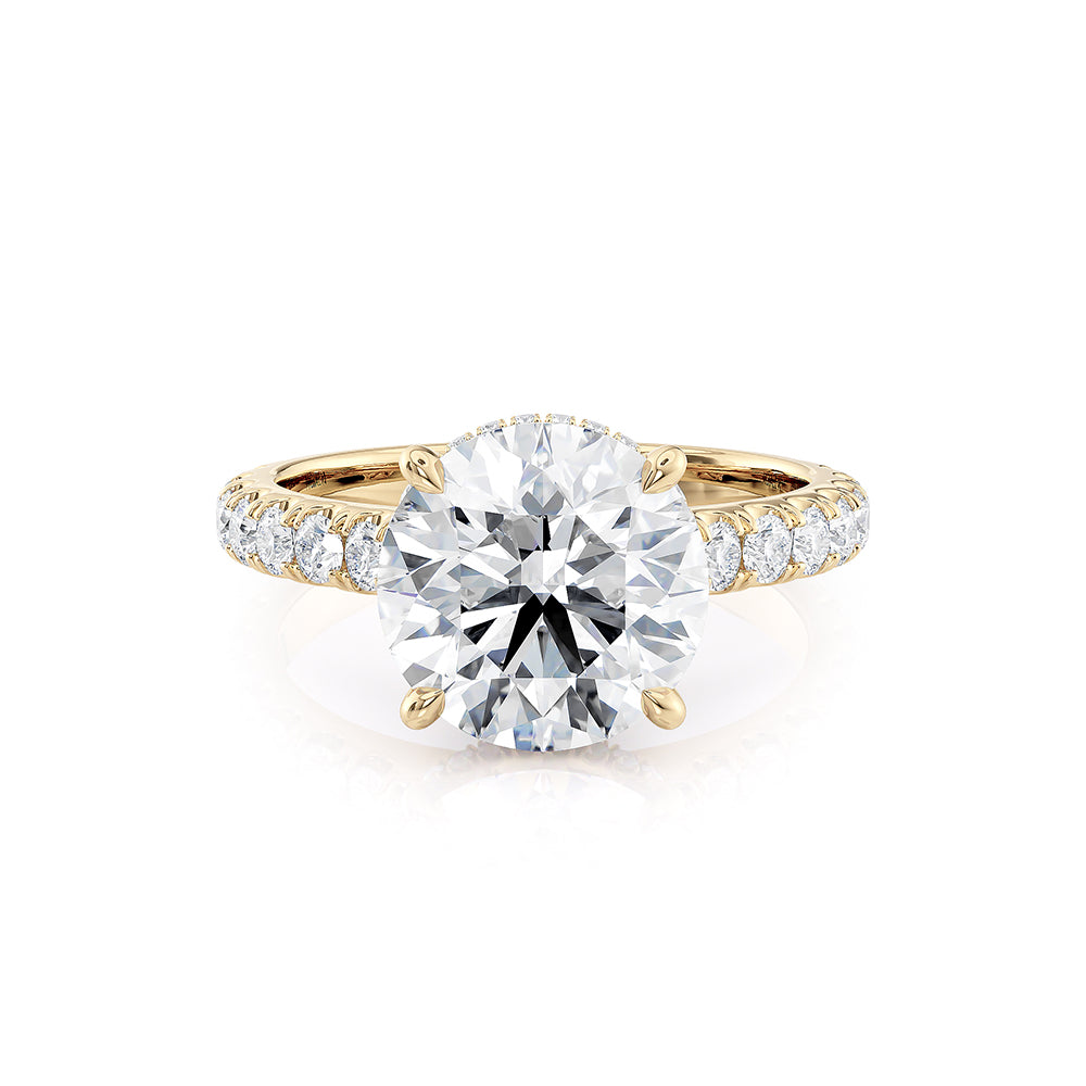 CLASSIC BEAUTIES: ROUND CUT ENGAGEMENT RINGS – MICHAEL M