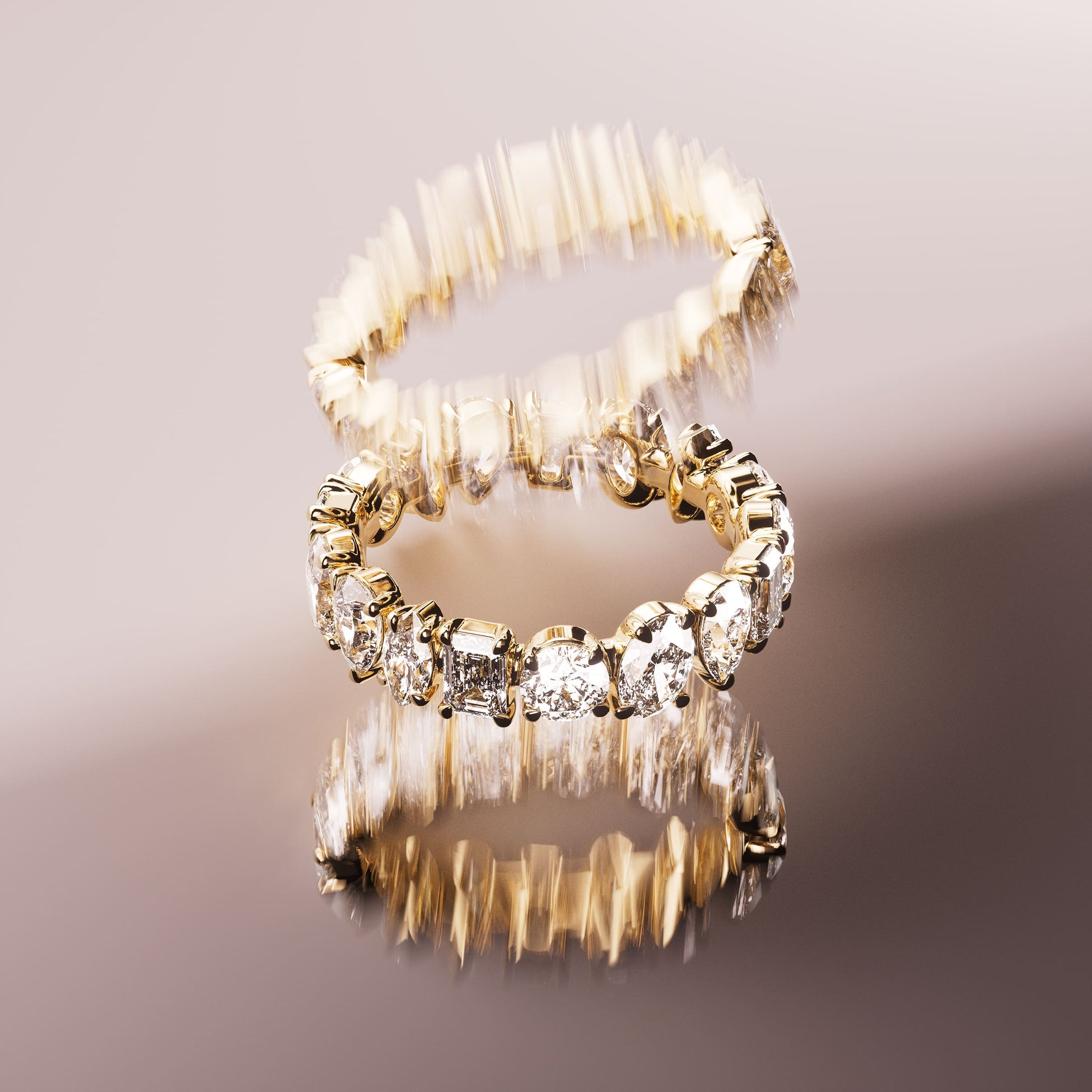 Pavé Luxe Link Ring | Michael M – MICHAEL M